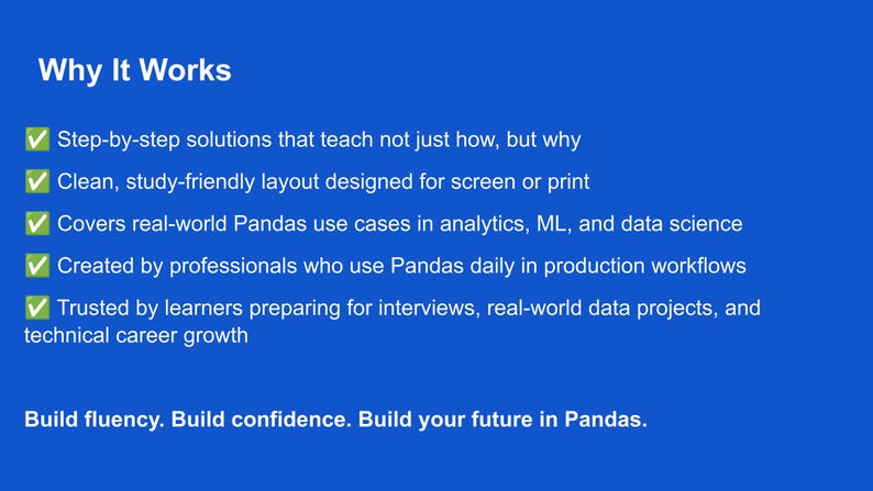 Python Pandas Practice Pack Mega Bundle (beginner + Intermediate + Advanced Sets) - Etsy