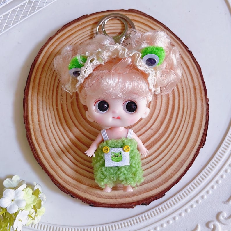 Cute Doll Keychain – Movable Limbs Doll Keychain,jointed Doll Keychain ...