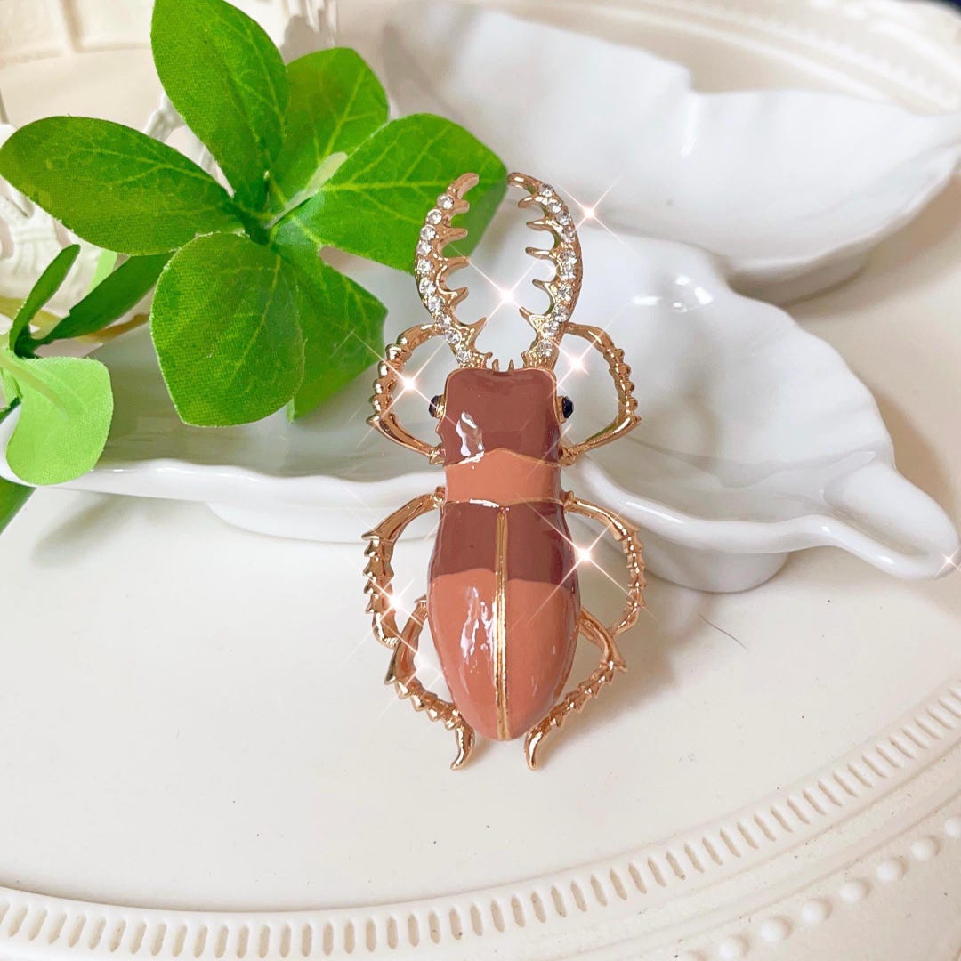 Brooch Pin-beetles Brooch Pin,vintage Scarab Brooch Pin,bug Brooch Pin ...