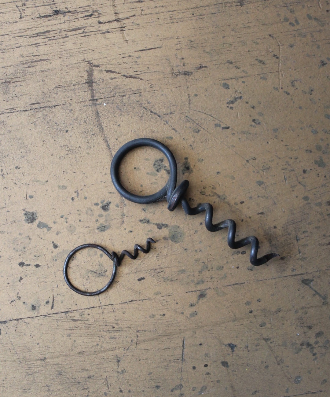 Vintage Pocket Corkscrew, Vintage Corkscrew, Antique Wire Pocket ...