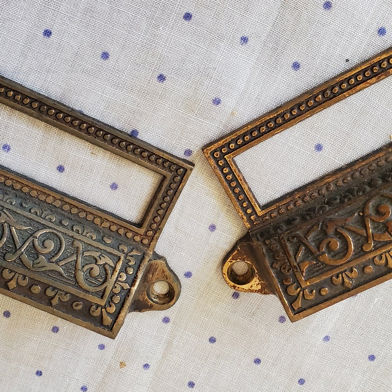 Antique Drawer Pulls - Etsy