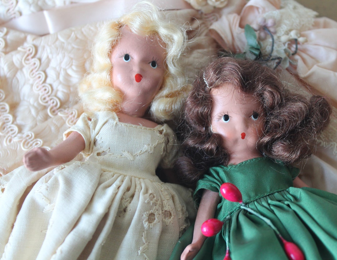 Vintage Nancy Ann Dolls, Nancy Ann Storybook Dolls, Vintage Lot of ...