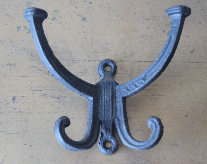Antique Victorian Double Hall Tree Hook, Victorian Hall Tree Hook ...