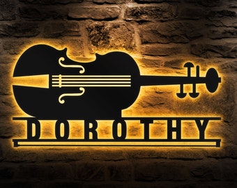Metal Violin Sign - Etsy