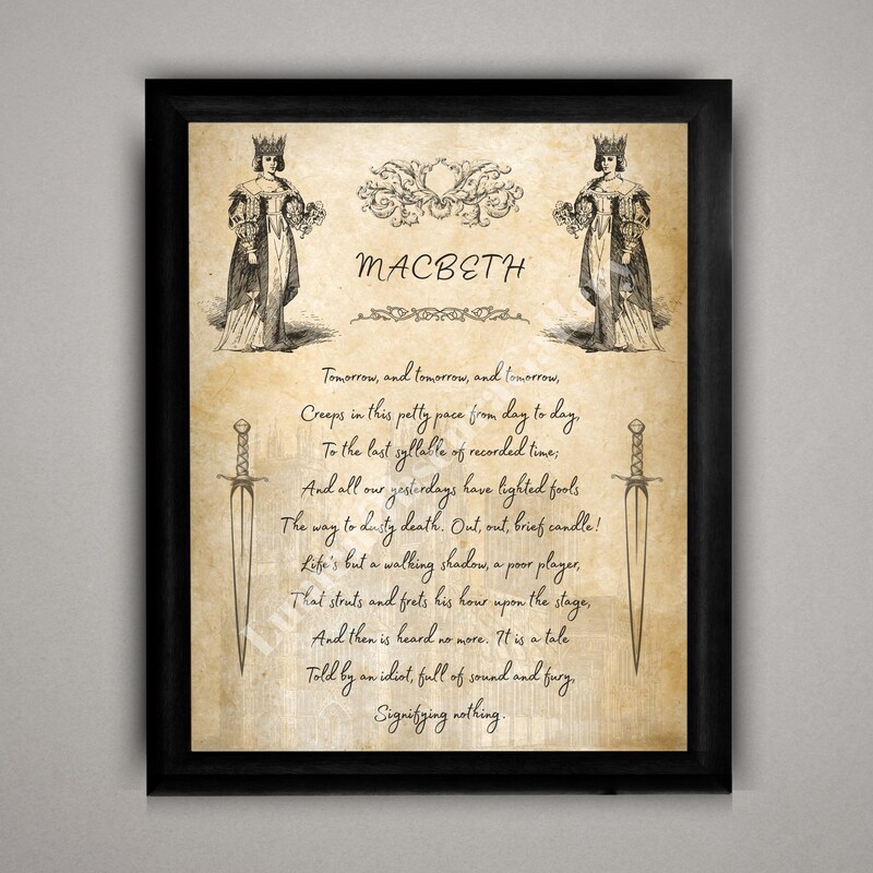 Macbeth Poster - Etsy