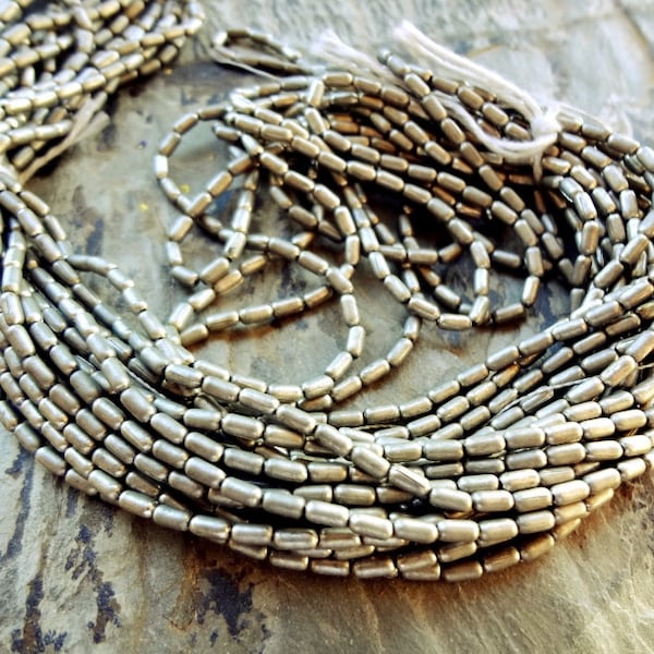Brass Tube Beads - Etsy