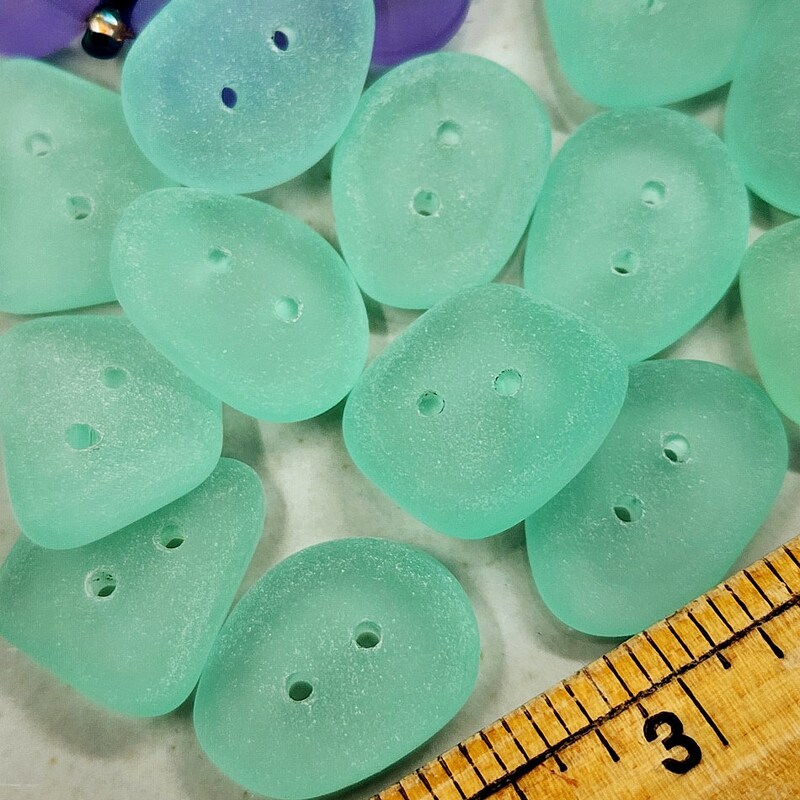 Sea Glass Buttons - Etsy