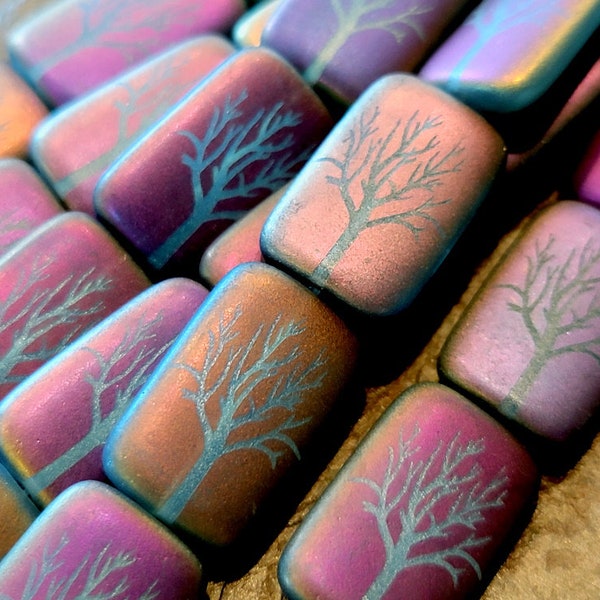 Etched Trees - Etsy