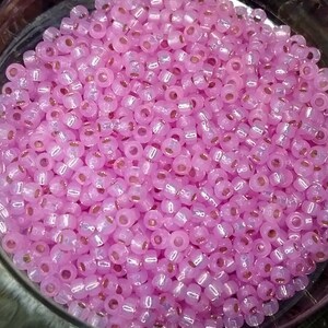Bright Pink Alabaster Matsuno Japanese Seed Beads 11/0 - Etsy