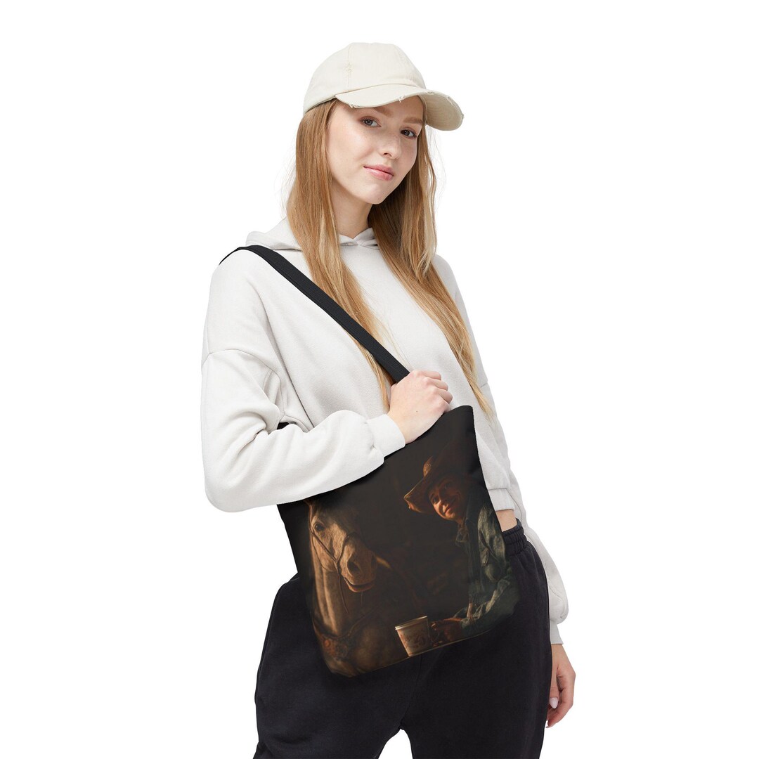 Rustic Farmhouse Tote Bag | Perfect for Horse Lovers, Equestrian Events ...