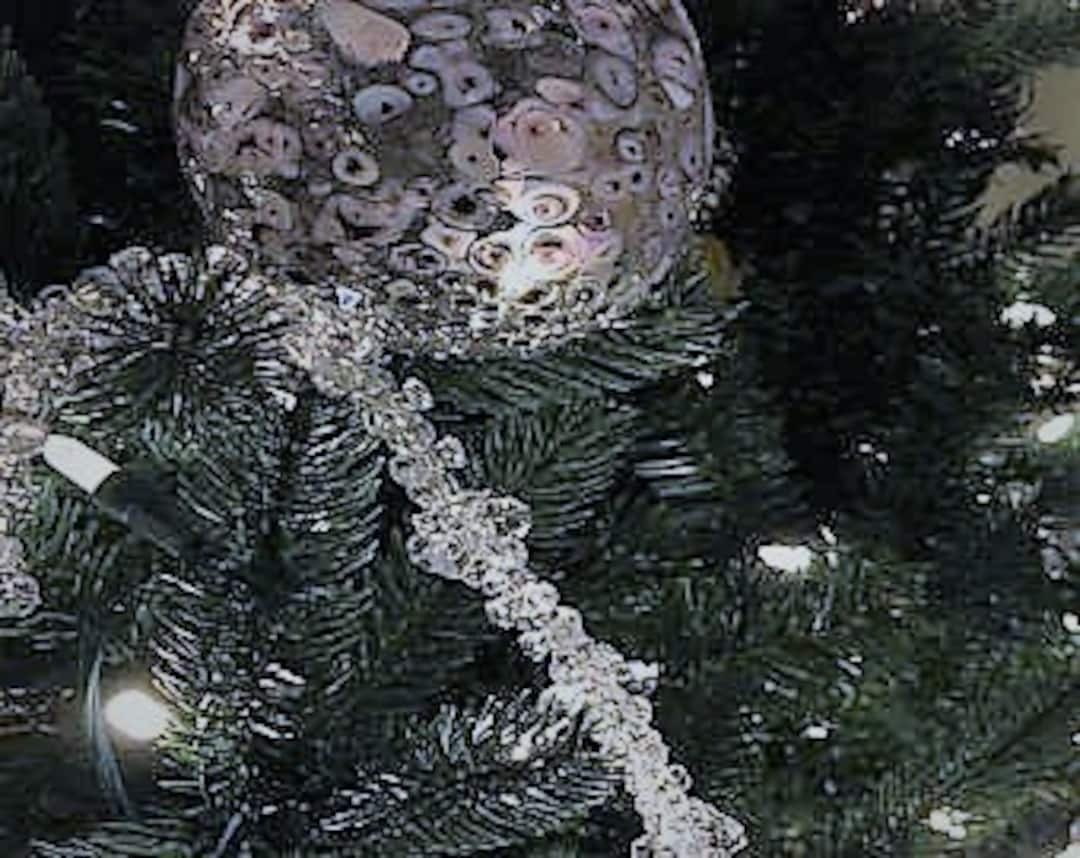 Crystal Clear Garland Acrylic Beaded 18 Feet Christmas Holiday Tree ...