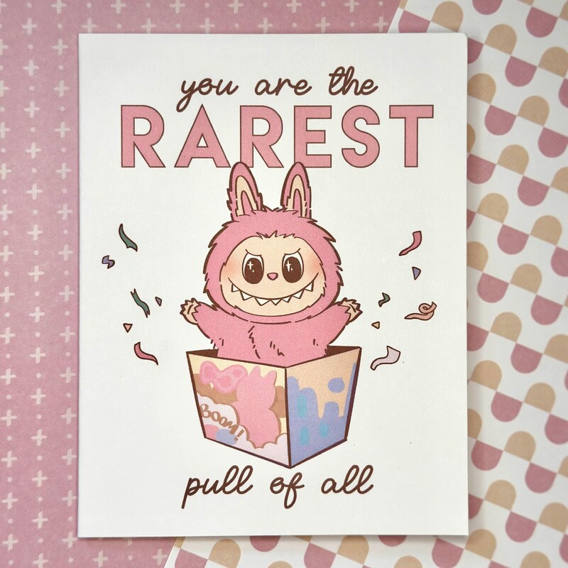 Labubu Birthday Card - Etsy