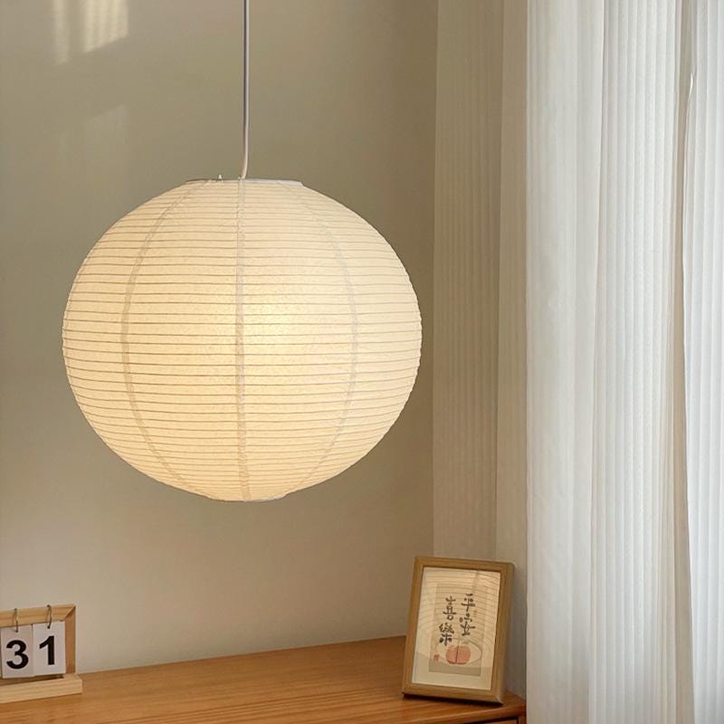 Japanese Ceiling Light - Etsy