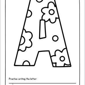 Alphabet Coloring Pages – A to Z Printable PDF for Kids – Fun ...