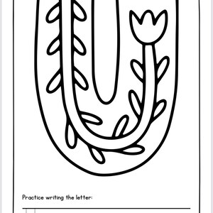 Alphabet Coloring Pages – A to Z Printable PDF for Kids – Fun ...