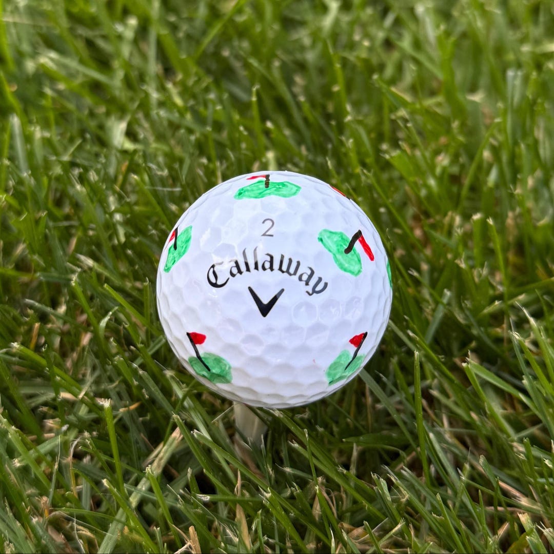 Custom Designed Golf Ball – Personalized Hand-painted Golf Balls ...