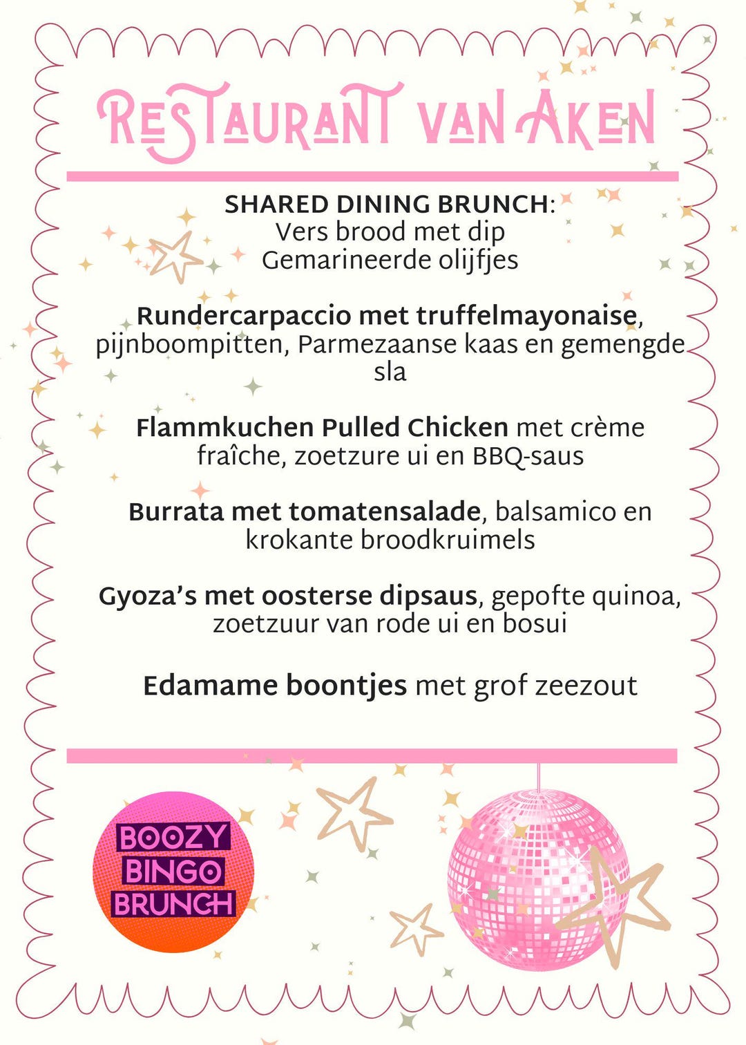 MENU Customizable - Etsy