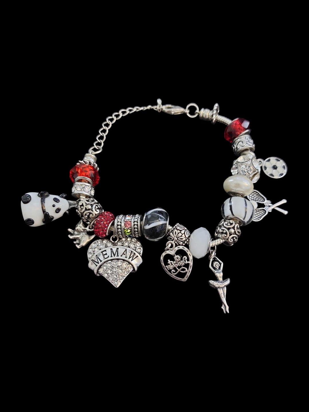 Charm Bracelet With Extender - Etsy
