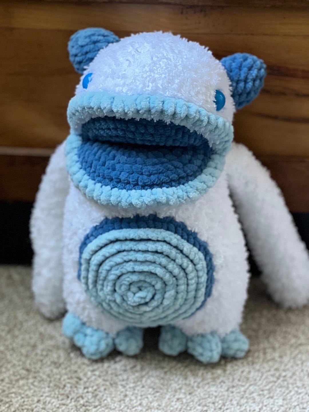 Yeti Crochet Plushies, READY TO SHIP, Mythological Beast Amigurumi ...