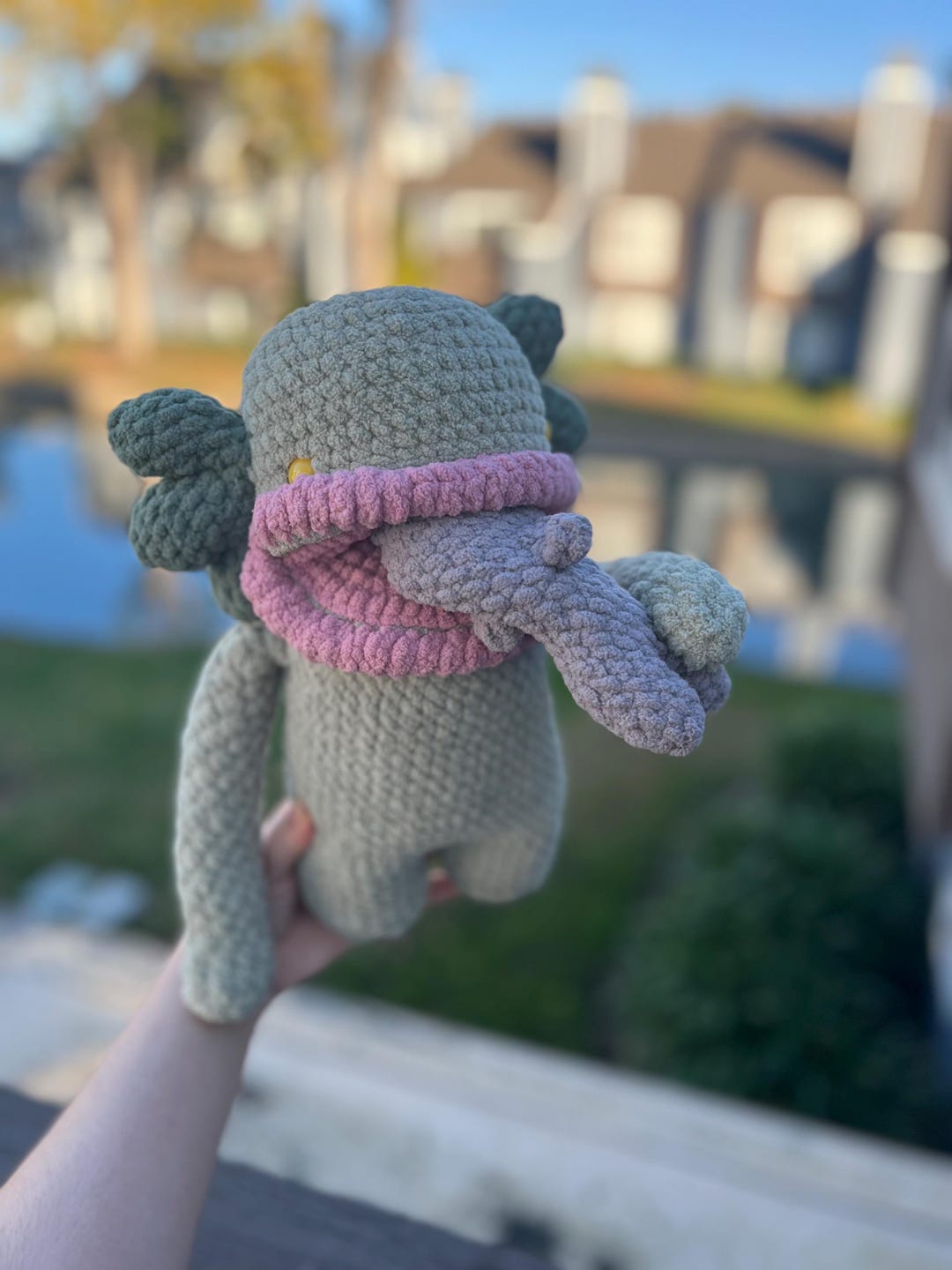 Swamp Monster Crochet Plushies, READY TO SHIP, Mythological Beast ...