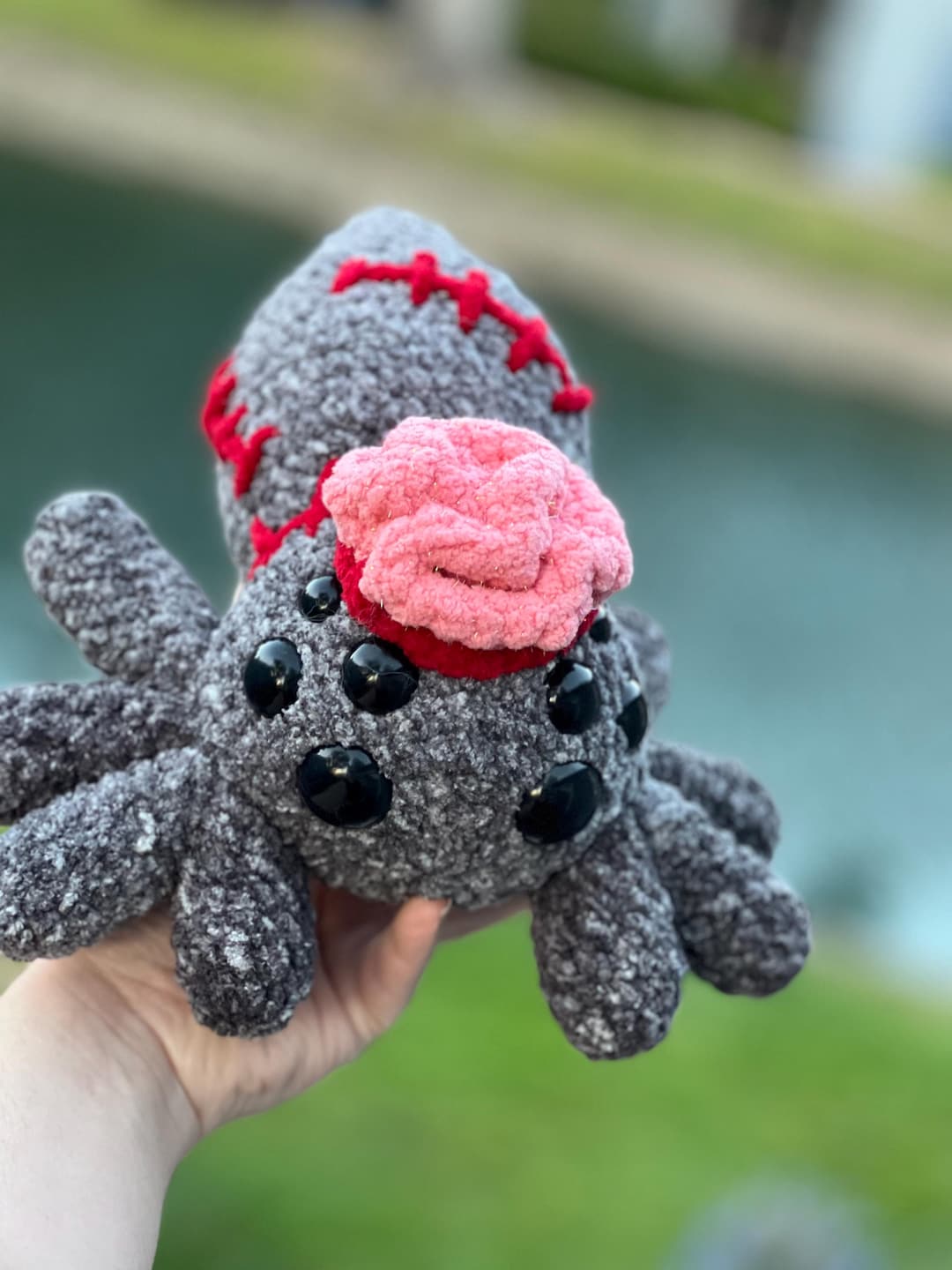 Crochet Zombie Spider, READY TO Ship,creepy Spider Plushies,horror ...