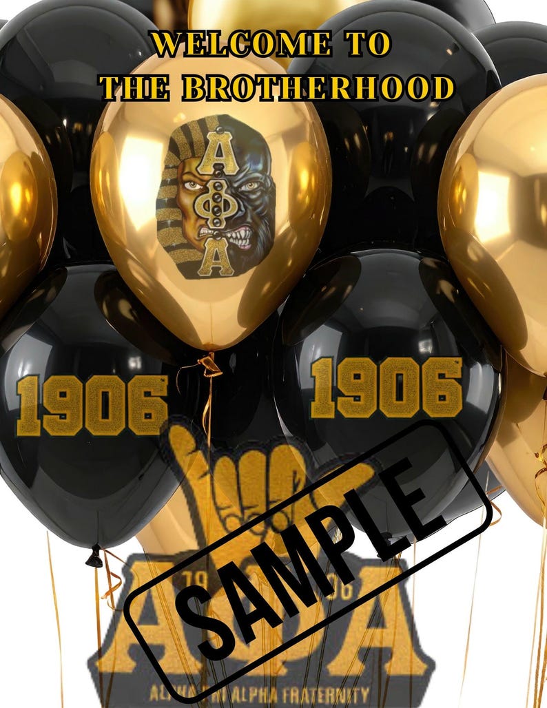 Divine 9 Fraternity Gift Labels | Custom Welcome Bag Stickers (set of ...