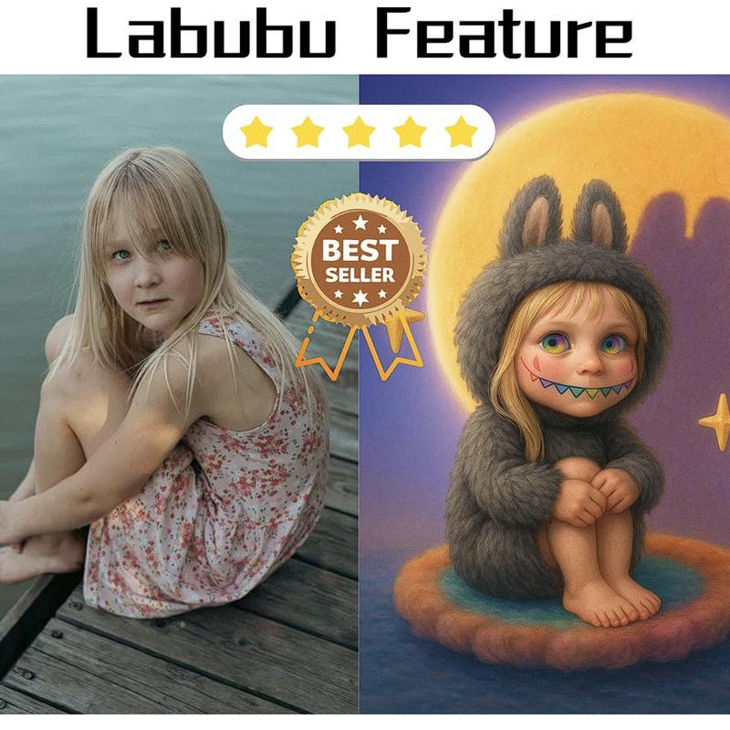 Labubu Artworks - Etsy