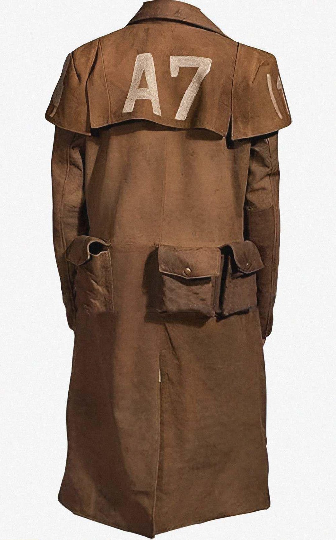 Men's NCR Veteran Ranger A7 Coat Costume - New Vegas Ranger Armor ...