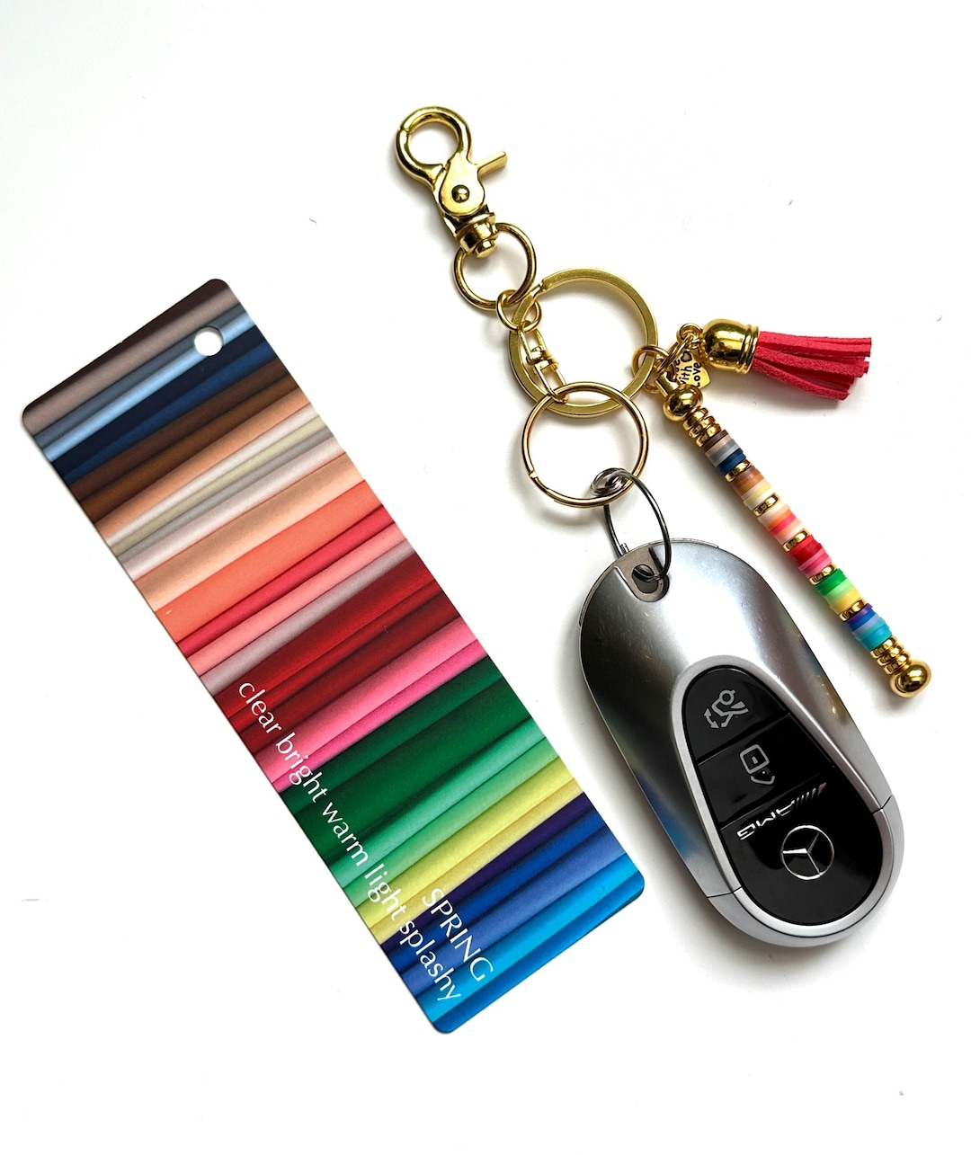 Mini Colors to Go Keychain, Spring Palette House of Colour Bag Charm ...