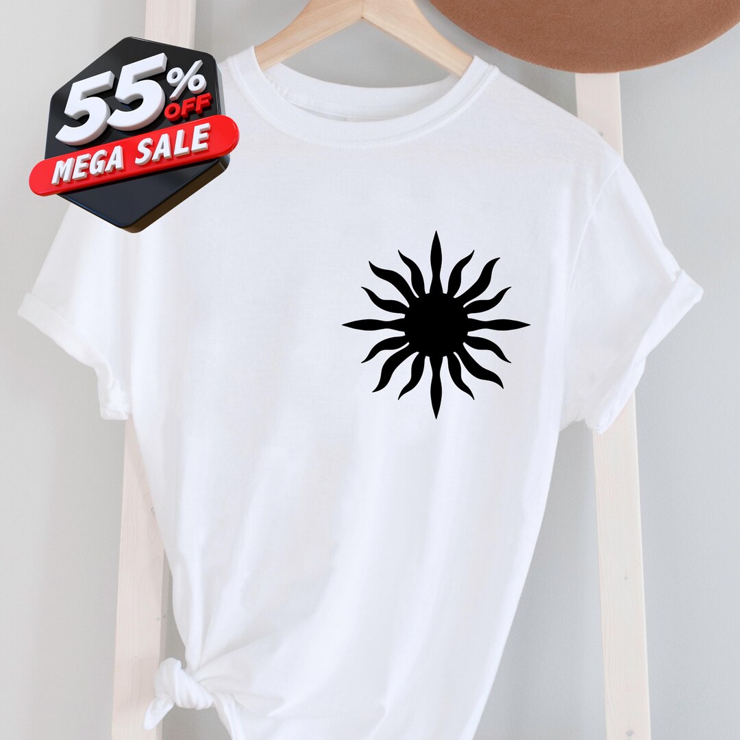 Hippie Sun Graphic Tee: Indie Summer Shirt - Etsy