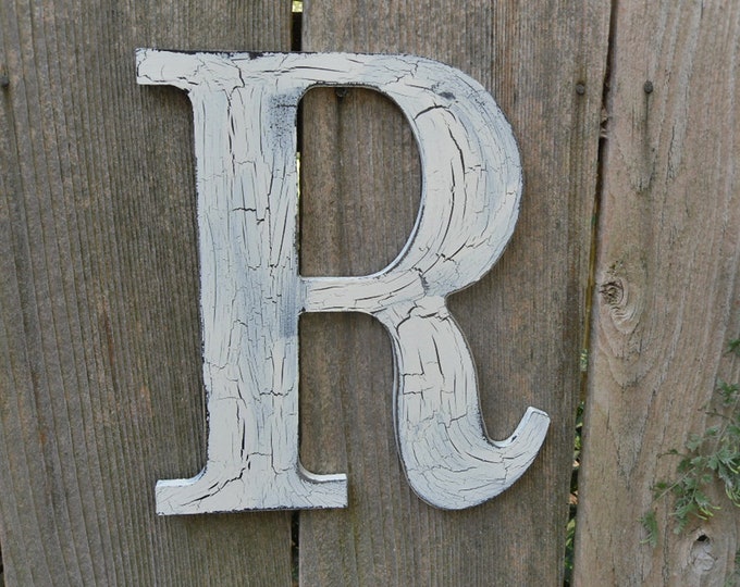 Large Letter R / Wall Letter / Wood Letter / Choice Color / | Etsy