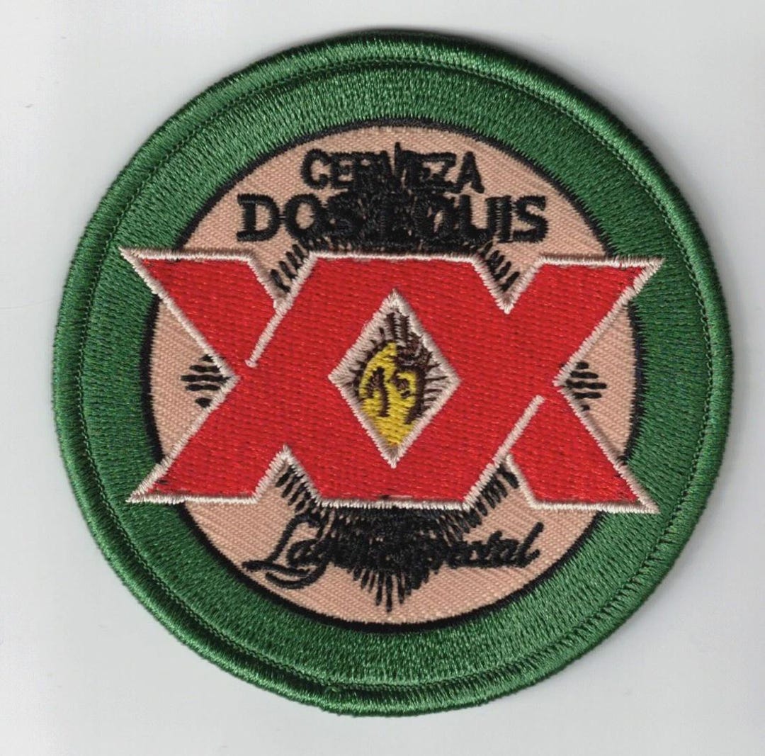 Dos Equis XX Beer 3in Embroidered for DIY Sew / Iron-on Patch - Etsy