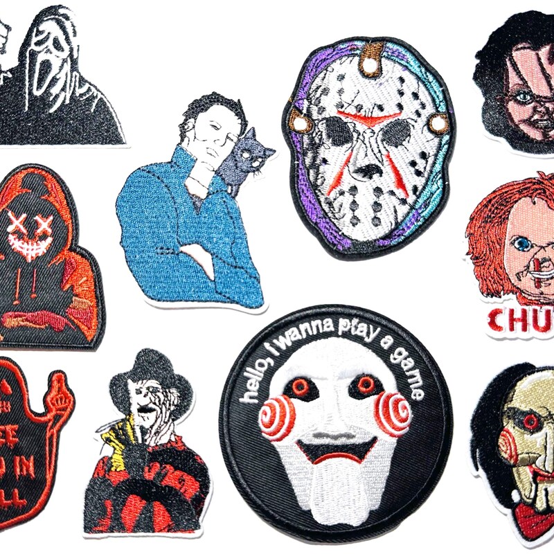 Horror Patches - Etsy