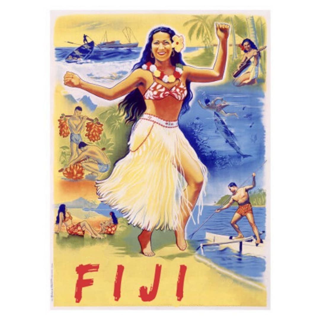 FIJI 2S- Handmade Leather Photo Album - Travel Art - Free Shipping - Etsy