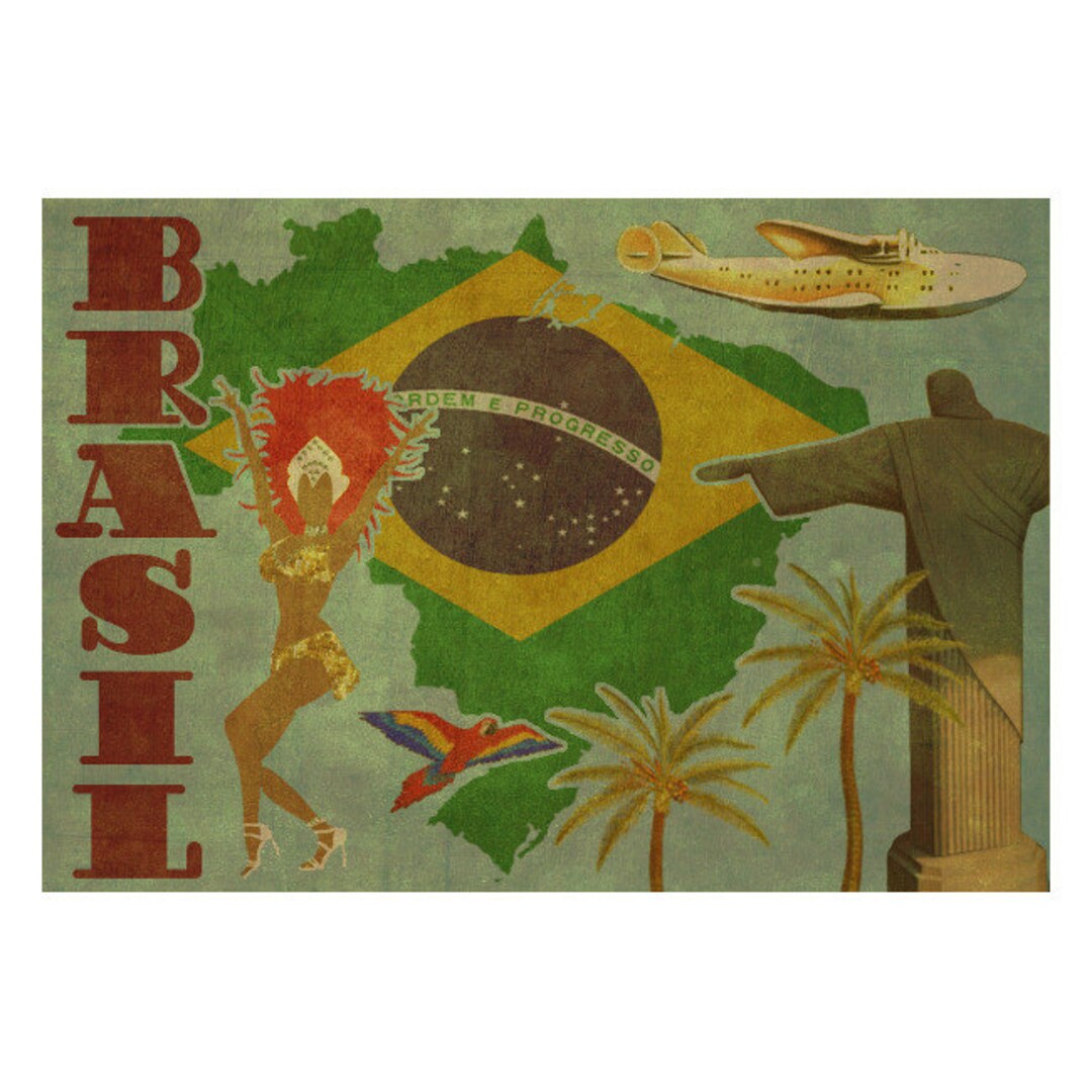 BRAZIL 2FS Leather Photo Album, Personalized Scrapbook Album, Handmade ...