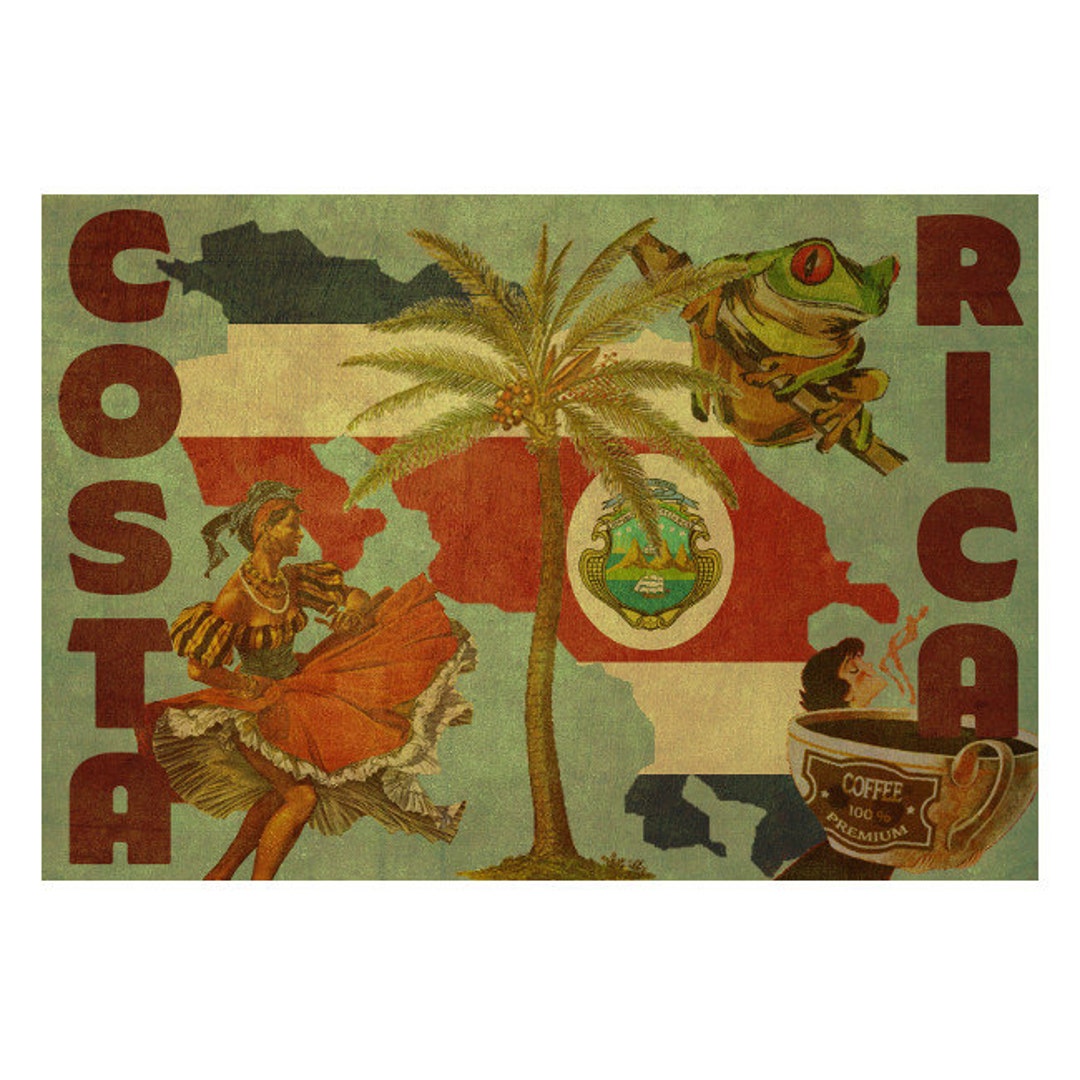 COSTA RICA 2FS Leather Photo Album, Personalized Scrapbook Album ...