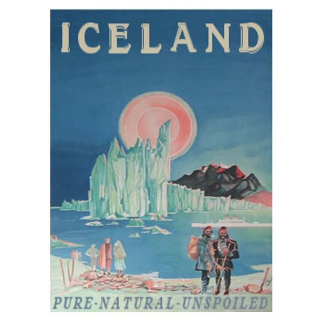 ICELAND 1S Leather Photo Album, Personalized Scrapbook Album, Handmade ...