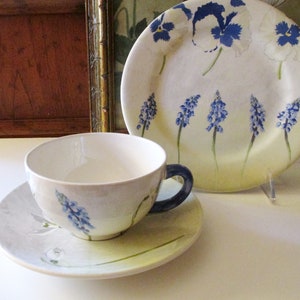 Vintage Gien France alice Dinnerware French - Etsy