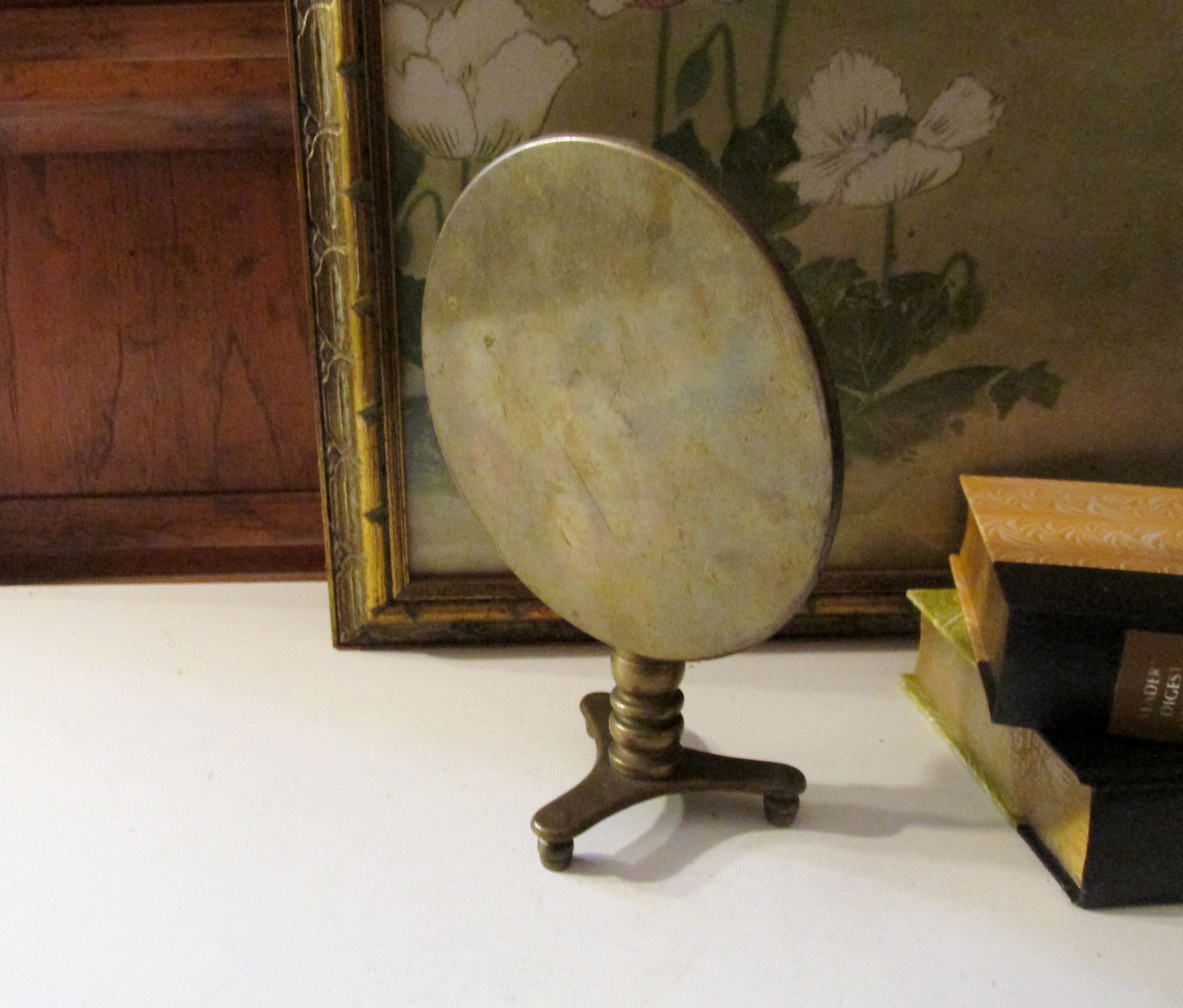 Antique Brass Tilt-top Candle Reflector Miniature Salesmen | Etsy UK