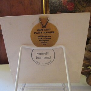 Vintage Kenneth Townsend Tile, English Decorative Tile, London Theme ...