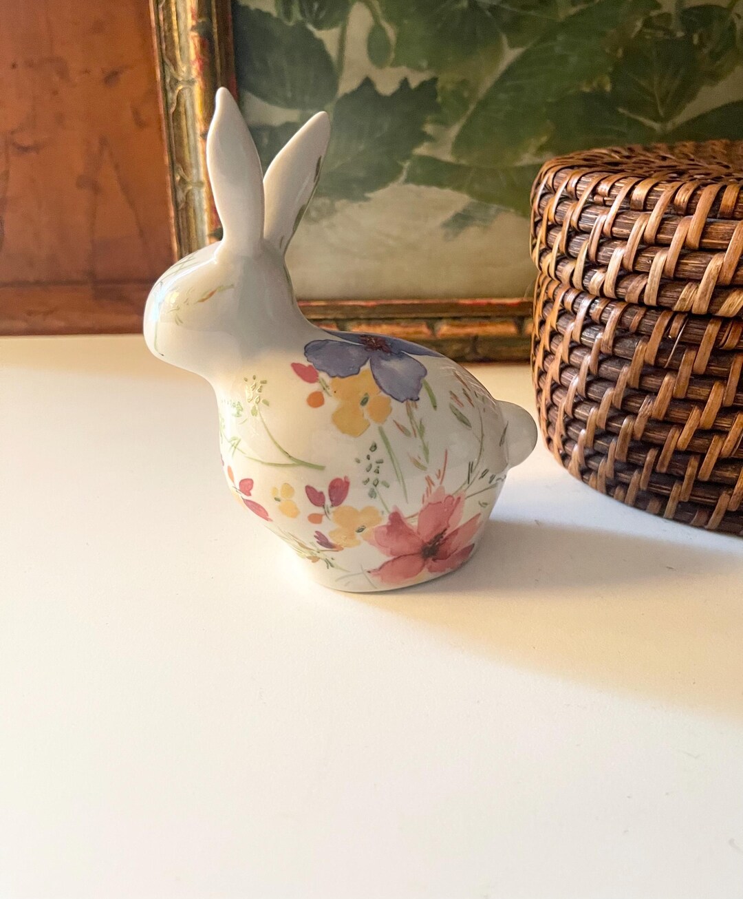 Vintage Villeroy & Boch Floral Bunny, Easter Decor, Spring Table Chintz ...