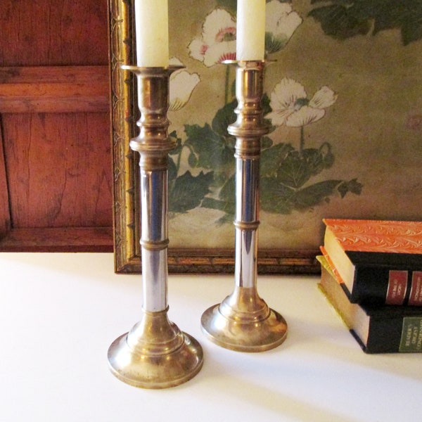 Metal Candlesticks - Etsy