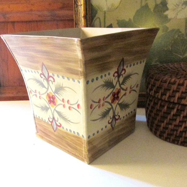 Tole Cachepot - Etsy