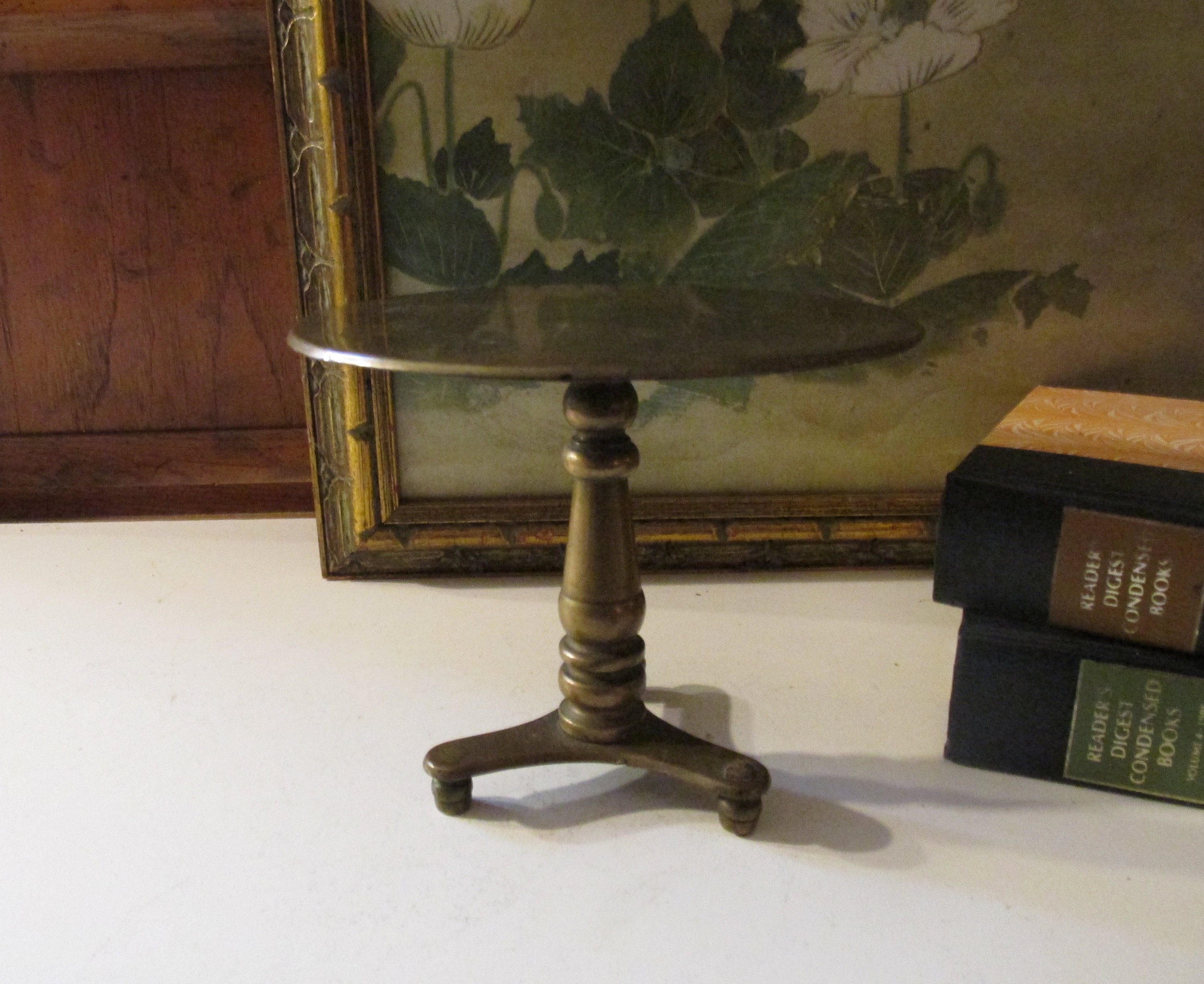 Antique Brass Tilt-top Candle Reflector Miniature Salesmen - Etsy UK