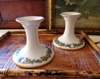 Fitz and Floyd Candlesticks - Etsy