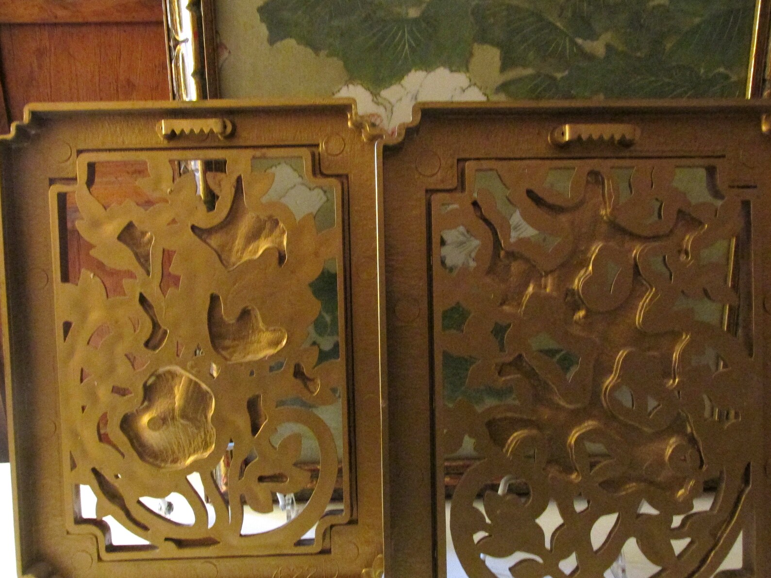 Vintage Syroco Wall Decor Pair of Chinoiserie Plaques - Etsy