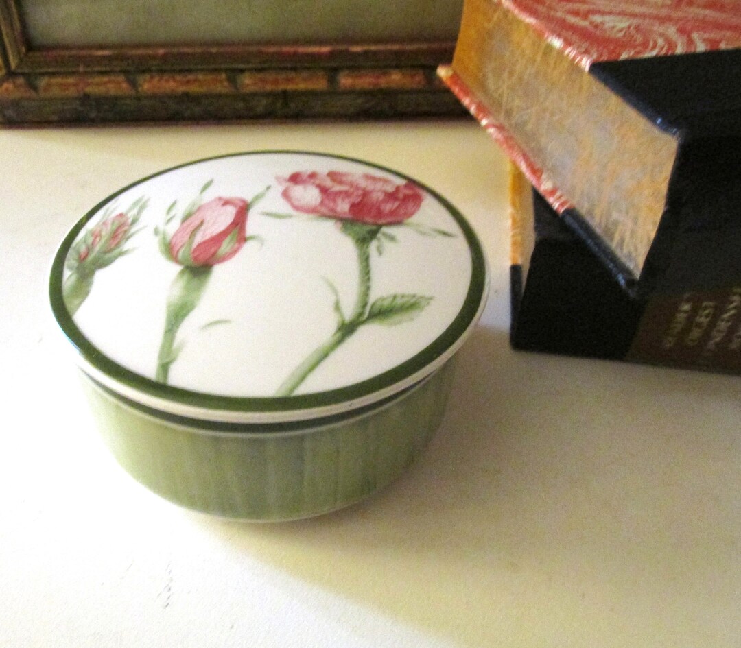 Vintage Villeroy & Boch Flora Trinket Box flora - Etsy