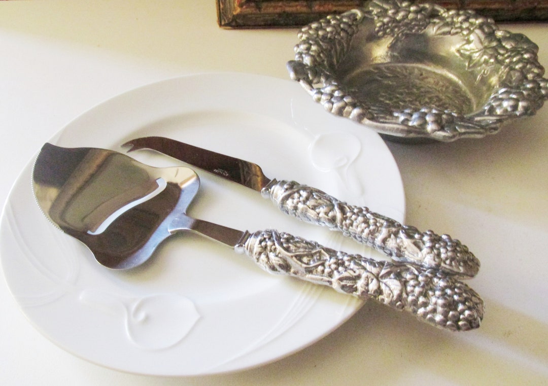 Vintage Arthur Court Designs Grapes Wine Bottle Coaster, Grapes Cheese ...