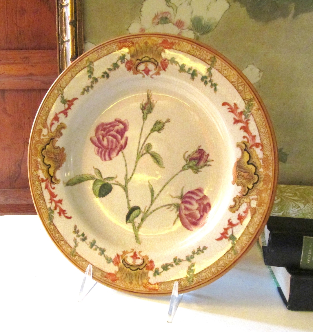 Vintage Mark Roberts Decorative Floral Wall Plate, Grandmillennial ...