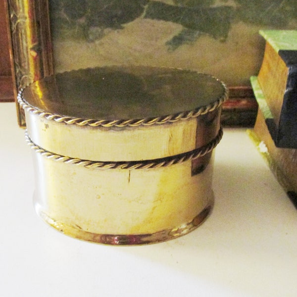 Brass Trinket Box - Etsy